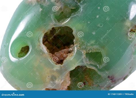 Chrysoprase Closeup Stock Image Image Of Nature Color 174811289