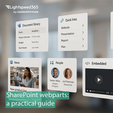 How To Use Sharepoint Web Parts For Your Intranet Content Formula