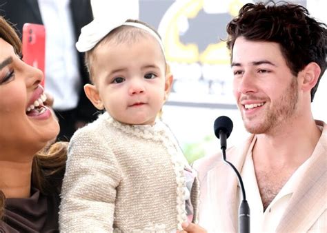 Nick Jonas And Pryanka Chopra Shows His Baby For The First Time In Public