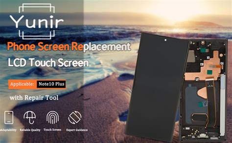 Amazon Com Phone Screen Replacement Organic LED Ecreen Digitizer Assembly With Frame For Note