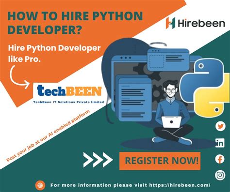 Hirebeen Python Developer Recruitment Jobmintra Hiring Jobs