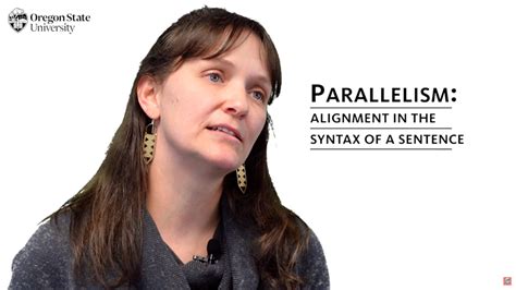 What Is Parallelism Oregon State Guide To Grammar College Of