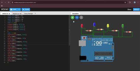 Engineering Tech Wokwi Embeddedsystems Wokwi Led Sam Judson J
