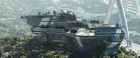 Elysium Space Station Scene