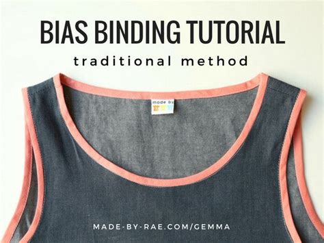 Bias Binding Tutorial Traditional Method — Made By Rae Binding
