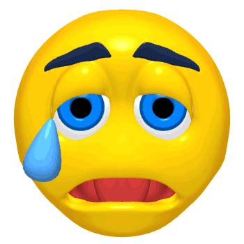 Crying Emoticon Animated 