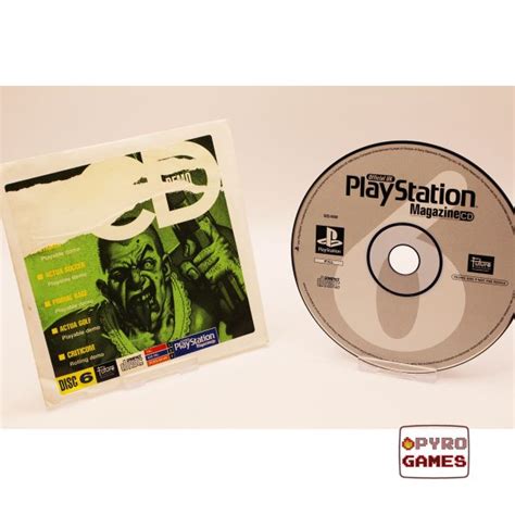 Official PlayStation Magazine UK Demo Disc With Sleeve Disc 6 Inc Loaded Demo PlayStation