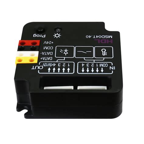 4 Zone Dry Contact Module with Temp Sensor Nhà thông minh KNX