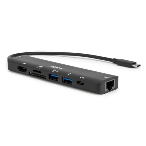 Usb Type C 6 In 1 4k Multiport Adapter With Dp 1 4 Alt Mode Usb C To Hdmi 4k 60hz Gigabit