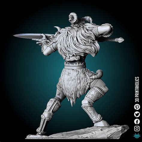 Satyrfaun Hunter Premium 4k Plant Based Resin 3d Printed Etsy