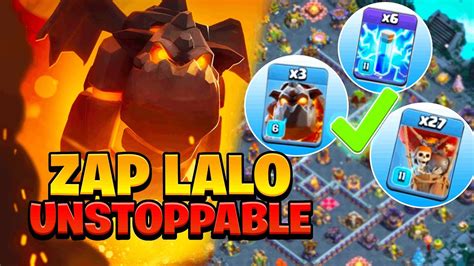 Zap Lalo Is Dominating Th16 Legends League Live Attacks Youtube