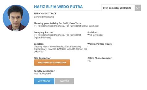 Hafiz Elfia Wedo Putra On Linkedin Internship Binus 12 Comments