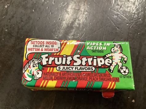 Zebra Gum Tattoos