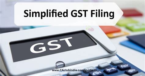 Simplified GST Filing GSTR 1A IMS To Improve GSTR 3B Filing Tax Guide