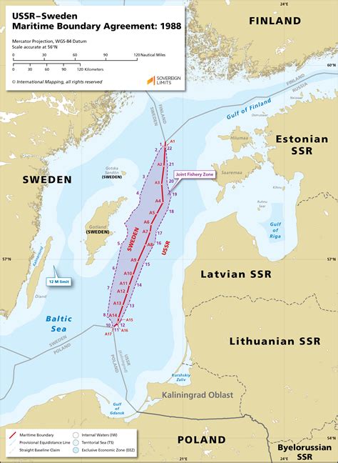 Post Soviet Maritime Boundary Delimitation In The Baltic Sea Sovereign Limits