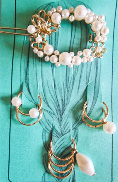 Бижута за коса комплект от 9 части F4 4e Търговия на едро Аксесоари за коса на едро