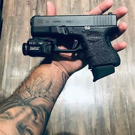 Gr26 Glock 26 Rail Adapter In A Kydex Recover Tactical