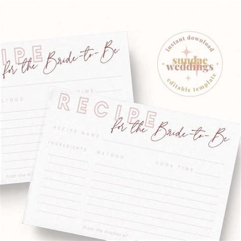 Recipe Card Etsy Australia
