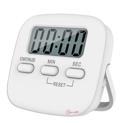 Shreejiih Digital Kitchen Timer Magnetic Countdown Pomodoro Timer With