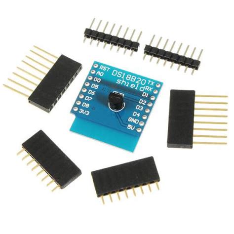 Wemos D1 Mini Ds18b20 Temperature Sensor Shield