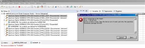 Am57xx C66xx Connecting Err Processors Forum Processors Ti E2e Support Forums