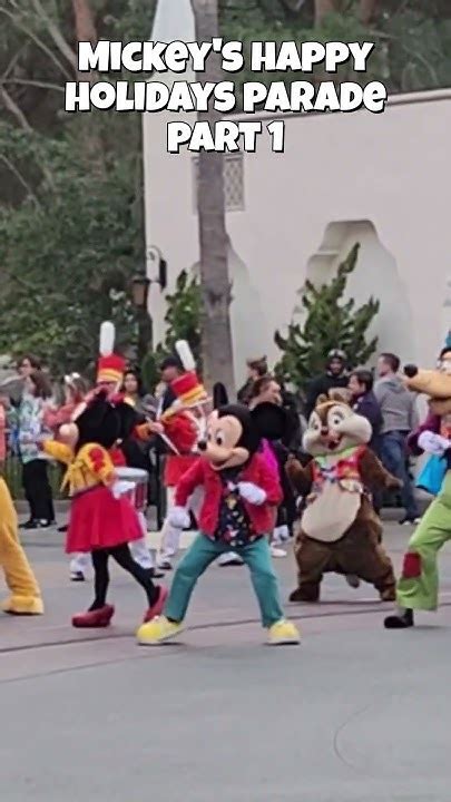 Mickeys Happy Holidays Parade Part 1 Of 5 Youtube