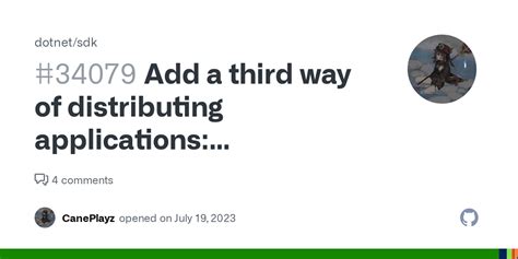 Add A Third Way Of Distributing Applications Bootstrapped Deployment · Issue 34079 · Dotnet