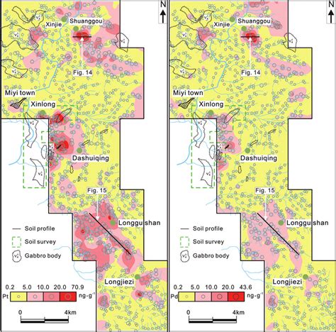 Geochemical Pt And Pd Anomalies Delineated By The Stream Sediment
