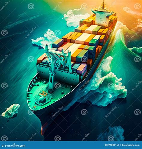 Large Container Building For Workers In A Cut With An Inner Fill