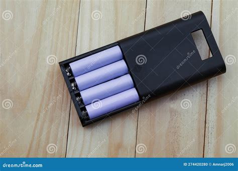 Battery Power Case Or Battery Holder Box Stock Photo Image Of Cell Isolated