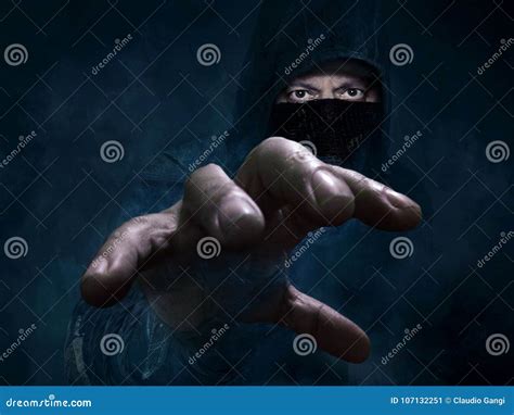 Dangerous Hacker Stealing Data Concept Stock Image Image Of