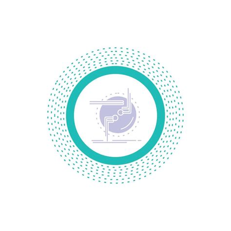 Chain Connect Connection Link Wire Glyph Icon Vector Isolated Illustration 13009429 Vector