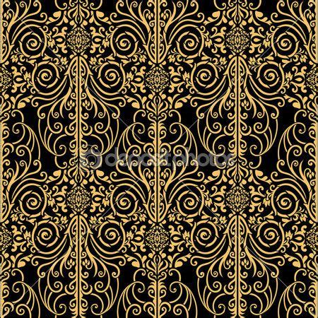 Abstract Royal Gold And Black Vintage Background Background Vintage