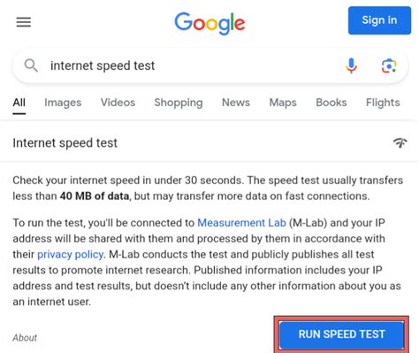 How To Run An Internet Speed Test Menufy Help