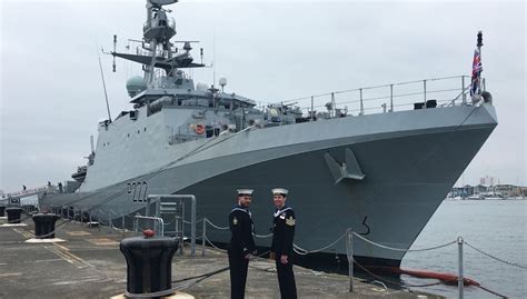 Hms Forth Officially Commissioned Into The Royal Navy