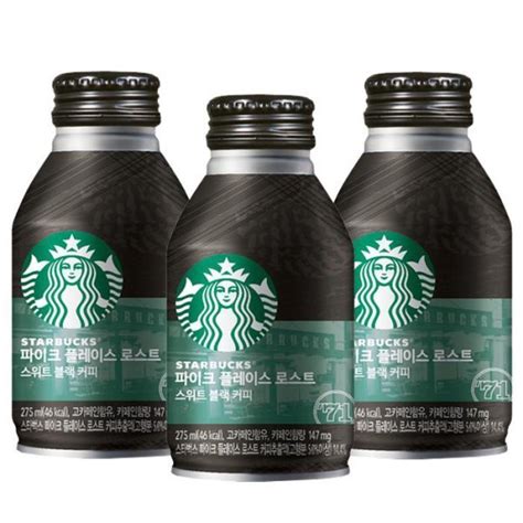 티몬 비즈 마켓 [맥심] 스타벅스 파이크 플레이스로스트스위트블랙 275ml X 18캔 10579999 생수 커피 음료