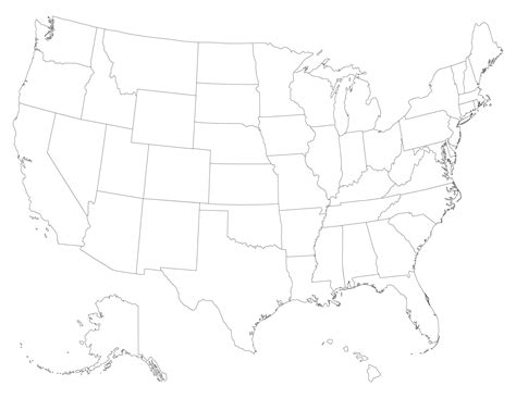 Usa Map With States And Cities Printable Printable Free Templates