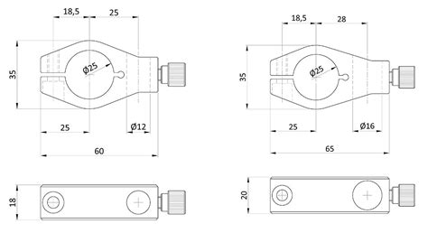 Right Angle Post Clamp