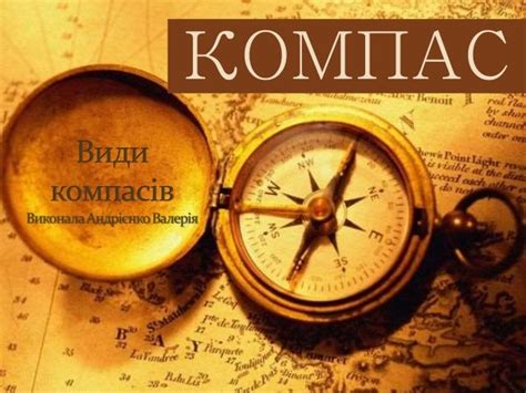 види компасів