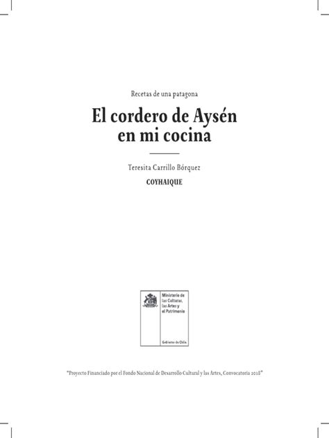 El Cordero De Ayse 769 N En Mi Cocina Pdf