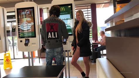 Flashing And Fingering In A Mc Donald ThisVid Com