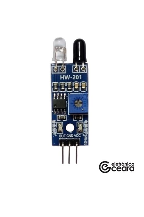Sensor De Obstáculo Reflexivo Infravermelho Eletronica Ceara