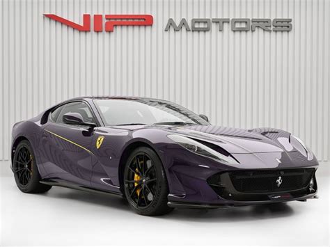Purple Ferrari 812 Superfast For Sale Jamesedition