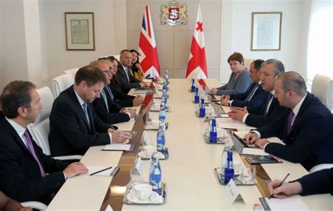 შეხვედრა გაერთიანებული სამეფოს სავაჭრო მისიის წარმომადგენლებთან საქართველოს ეკონომიკა