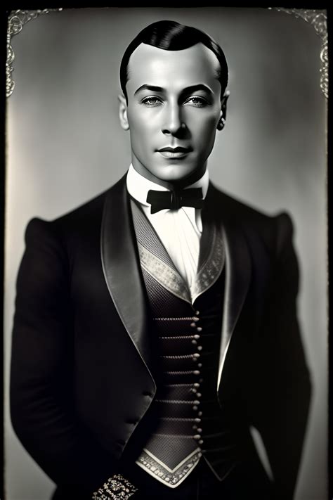 Lexica Portrait Of Rudolph Valentino As A Circus Clown