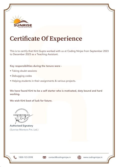 Codingninjas Teachingassistant Codingjourney Kirti Gupta