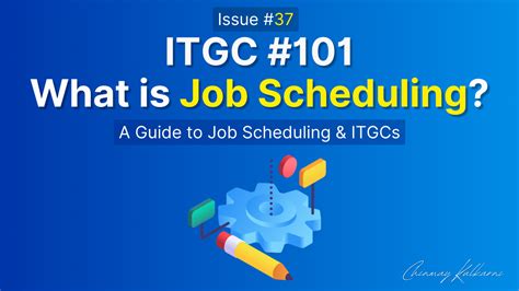 Itgc Job Scheduling And Monitoring