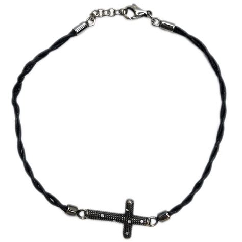 Damiani ダミアーニ メトロポリタン ブラックブルニート加工 ブレスレット バングル クロス 十字架 メルカリ