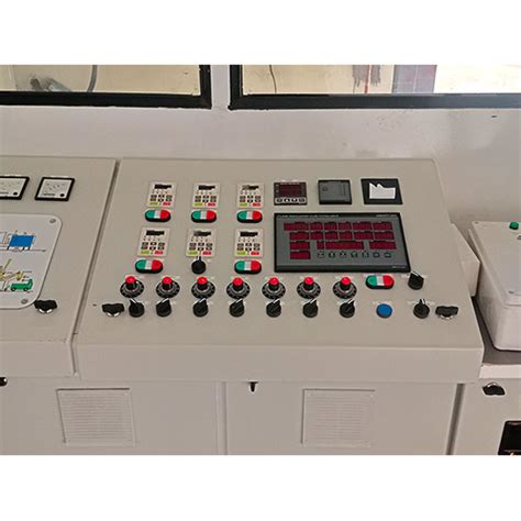 Plc Scada Control Panel Metal Base Construction White Surface Color Warranty Included At