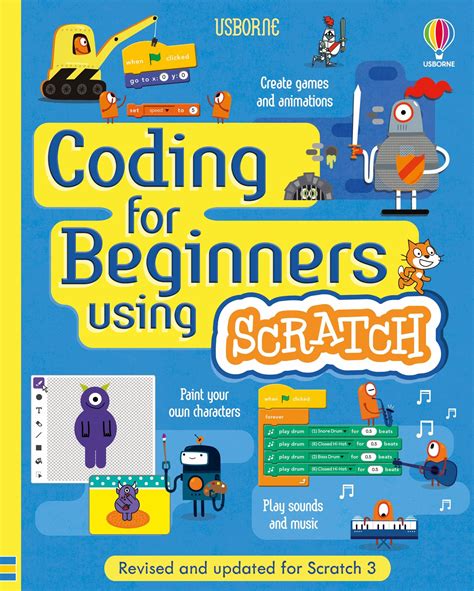 Coding For Beginners Using Scratch Spiral Bound Usborne Krazy